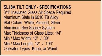 Products - Specialty - Blind Units | Glenny Glass